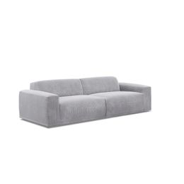 Trendmanufaktur Big-Sofa &raquo;Braga, mit hochwertigem Kaltschaum, Megasofa, in Cord erh&auml;ltlich&laquo; modernes Big-Sofa, Couch mit hohem Sitzkomfort, 254/72/107