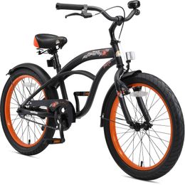 Bikestar Jugendfahrrad &raquo;Cruiser&laquo; 1 Gang f&uuml;r Herren schwarz Jugendfahrrad