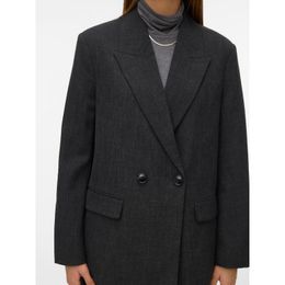V&eacute;ro Moda Vero Moda Damen Jackenblazer &raquo;VMBESTIE LS LOOSE BLAZER NOOS&laquo; grau L