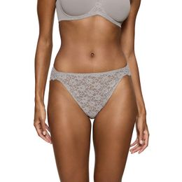 Triumph Damen Tai-Slip &raquo;Amourette&laquo; Stretch-Spitze, hoher Beinausschnitt grau 42