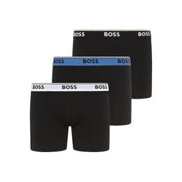 BOSS Herren BOSS Boxershorts Packung, 3 Stk. aus bequemer Stretch-Baumwolle, k&ouml;rpernah, mittlere Bundh&ouml;he S, 3 Stk.