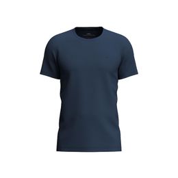 Fynch-Hatton Herren Fynch-Hatton T-Shirt mit Logo-Stickerei blau XL