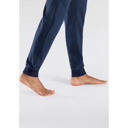 Bench. Loungewear Herren Sweathose Jogginghose mit Kordel, aus Baumwoll-Mix blau 44/46 (S), N-Gr