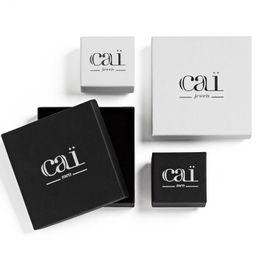 CAI Ca&iuml; Damen CA&Iuml; Fingerring &raquo;925/- Sterling Silber rhodiniert Topas&laquo;
