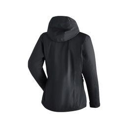 Maier Sports Damen Regenjacke &raquo;Metor Therm Rec W&laquo; warme Damen Jacke mit Kapuze, Winterjacke wasserdicht atmungsaktiv schwarz 38