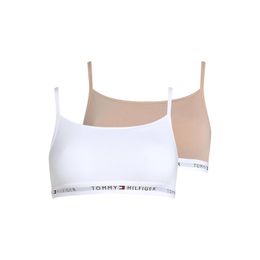 Tommy Hilfiger Underwear Damen Bralette-BH &raquo;2 PACK BRALETTE&laquo; Packung, 2er, 2 Stk. mit Logoschriftzug wei&szlig; XS (34), N-Gr