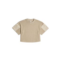 G-Star Raw G-Star Damen G-STAR T-Shirt &raquo;Washed Mix Boxy Cropped T-Shirt&laquo; XL