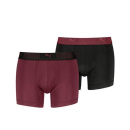 Puma Boxershorts &raquo;MEN SPORT MICROFIBER BOXERS 2P&laquo; Packung, 2er Pack, mit Logo-Bund Burgundy XL XL Herrenunterhose von Levi's