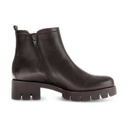 Gabor Damen Chelseaboots , Plateau, Herbstboots, Stiefelette mit angesagter Profilsohle 35