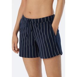 Schiesser Damen Shorts &raquo;Mix + Relax&laquo; seitliche Taschen, Single Jersey, bequem, lockerer Schnitt bunt 38, N-Gr