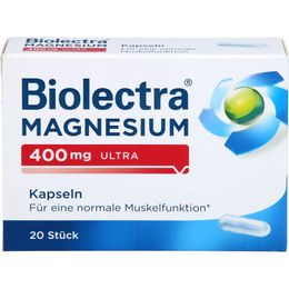 HERMES Arzneimittel Biolectra Magnesium 400 mg ultra Kapseln 20 St