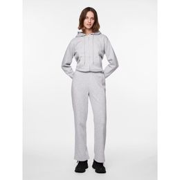 Pieces Damen Pieces Sweathose &raquo;PCCHILLI HW WIDE SWEAT PANTS NOOS BC&laquo; grau XL (42), N-Gr