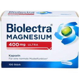 HERMES Arzneimittel Biolectra Magnesium 400 mg ultra Kapseln 100 St