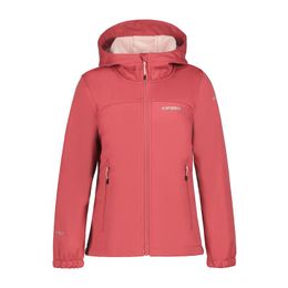 Icepeak Softshelljacke &raquo;KULM JR&laquo; 1 Stk. tlg. mitKapuze f&uuml;r Kinder und Jugendliche, mit Kapuze, mit Fleece-Futter raspberry 001 128 128 Normale...