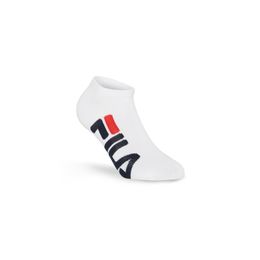 Fila Damen Socken &raquo;UNISEX INVISIBLE SOCKS&laquo; 6 Stk. tlg. gro&szlig;er Markenschriftzug seitlich wei&szlig; 39-42