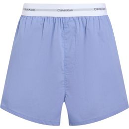 Calvin Klein Underwear Schlafshorts &raquo;LOGO WB POPLIN SHORT&laquo; mit Logo Glacier M (38) - N-Gr N-Gr M (38) Schlafshorts von CALVIN KLEIN