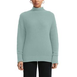 Qs Damen QS Strickpullover in Struktur-Optik und mit Stehkragen S