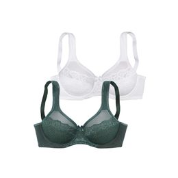 Petite Fleur Minimizer-BH Packung, 2 St&uuml;ck, im attraktiven Doppelpack gr&uuml;n 100, Cup E Minimizer-BH