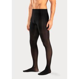 John Devin Damen Feinstrumpfhose 60 aus weicher Mikrofaser schwarz 44-46