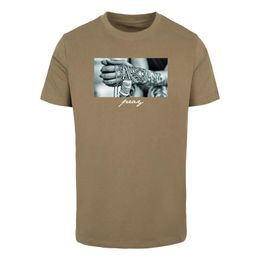 MisterTee T-Shirt &raquo;Herren Pray 2.0 Tee&laquo; 1 Stk. olive M M Vielseitige T-Shirts f&uuml;r jeden Anlass