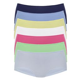 Vivance Damen Panty 7er-Pack, in frischen und gedeckten Farben bunt 32/34