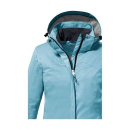 Killtec Damen Outdoorjacke &raquo;KOS 133 WMN JCKT&laquo; Wasser- und winddichte Damenjacke mit abnehmbarer Kapuze blau 42