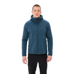 Vaude Herren Vaude Fleecejacke &raquo;MEN'S IDRIS FLEECE HOODY&laquo; 1 Stk. tlg. mit Kapuze und hohem Kragen, schnell trocknendes Material blau 3XL