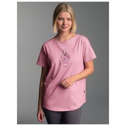 TRIGEMA Damen T-Shirt &raquo;TRIGEMA Oversized T-Shirt mit Printmotiven&laquo; 1 Stk. XXL