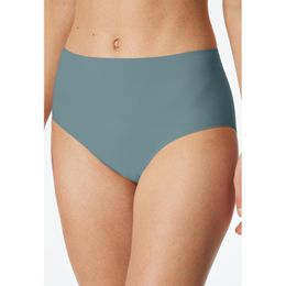 Schiesser Damen Slip &raquo;Invisible Soft&laquo; Microfaser, Lasercut-Abschl&uuml;sse, hoher Bund 44