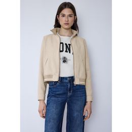 Street One Studio Damen STREET ONE STUDIO Cargojacke ohne Kapuze mit College-Style Details 36