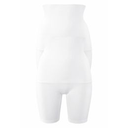 Petite Fleur Damen Petite Fleur Formpants 2er-Pack, mit bodyforming Effekt, Shape wear wei&szlig; 32/34