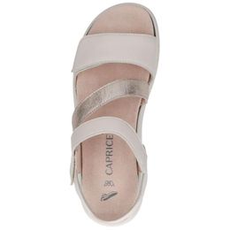Caprice Damen Riemchensandale &raquo; Sandalen Leder&laquo; wei&szlig; 36