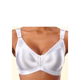 Naturana Damen Minimizer-BH &raquo;Minimizer&laquo; 1 Stk. Shaping-Effekt, breite Tr&auml;ger, feminin, ohne B&uuml;gel, Satin wei&szlig; 75, Cup C