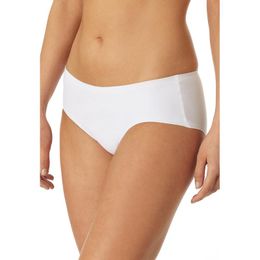 Schiesser Damen Panty &raquo;Invisible Soft&laquo; Microfaser, Lasercut-Abschl&uuml;sse wei&szlig; 40