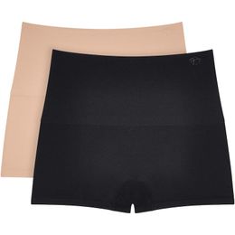 Triumph Damen Shapinghose &raquo;Soft Sculpt&laquo; 2er Pack, nahtlos, mit Shaping-Effekt, elastisch, weich, modern schwarz 46