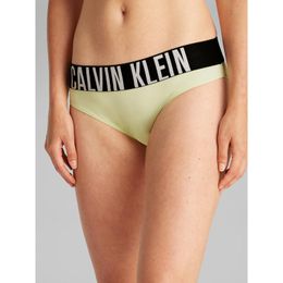 Calvin Klein Underwear Damen Bikinislip &raquo;BIKINI&laquo; mit gro&szlig;em Logo gr&uuml;n L (40)