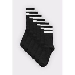 Ysabel Mora Herren YSABEL MORA Socken 6 Paar tlg. Anti-Druck-B&uuml;ndchen, Viskosemix, weich, bequem schwarz 43-46