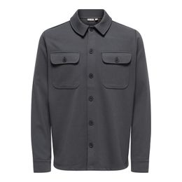 Only & Sons Only & Sons Damen ONLY & SONS Langarmhemd &raquo;ONSNEWKODYL OVERSHIRT SWEAT NOOS&laquo; Materialmix, regular fit XL, N-Gr