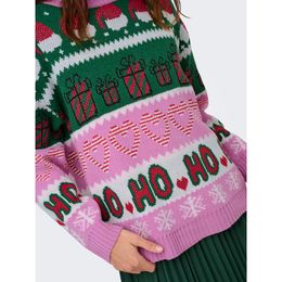 Only Damen Only Weihnachtspullover &raquo;ONLXMAS HOHO LS PULLOVER KNT&laquo; M