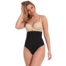 MAGIC BODYFASHION Damen MAGIC BODYFASHION Shapingstring &raquo;Maxi Hi-Thong&laquo; Maximalgr&ouml;&szlig;en von S bis 4XL schwarz 4XL