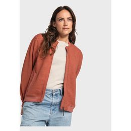 Sch&ouml;ffel Sch&ouml;ffel Damen Fleecejacke &raquo;Fleece Jacket Genua L&laquo; ohne Kapuze rot 44