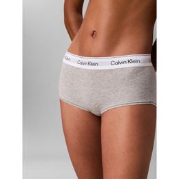 Calvin Klein Underwear Damen Panty &raquo;MODERN COTTON&laquo; mit breitem B&uuml;ndchen grau XL (42)