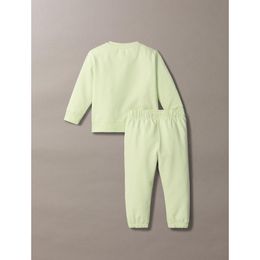 Calvin Klein Jeans Jungen Shirt & Hose &raquo;MONOGRAM CN SWEATSHIRT SET&laquo; Set, 2 Stk. f&uuml;r Babys bis 2 Jahre gr&uuml;n