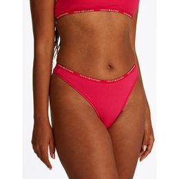 Tommy Hilfiger Underwear Damen Tanga &raquo;THONG&laquo; mit Logoschriftz&uuml;gen rosa XL (42/44)