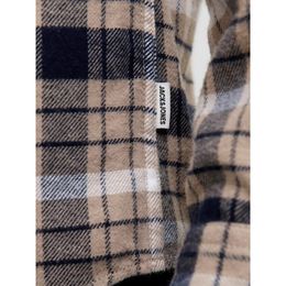 Jack & Jones Jack & Jones Herren Langarmhemd &raquo;JPRBLUBARKLEY FLANNEL X-MAS L/S SHIRT CH&laquo; XS, N-Gr