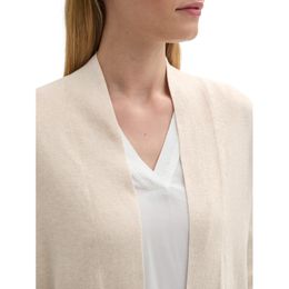 Tom Tailor Damen Tom Tailor Cardigan mit Schalkragen beige S (36)