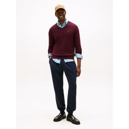 Tommy Hilfiger Herren V-Ausschnitt-Pullover &raquo;PIMA ORG CTN CASHMERE V NECK&laquo; M