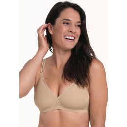 Rosa Faia Damen Soft-BH &raquo;Selma Pure&laquo; Spacer-Schale, ohne B&uuml;gel, atmungsaktiv, schlicht, triangelf&ouml;rmig 75, Cup D