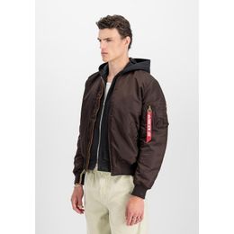 Alpha Industries Herren Bomberjacke &raquo;MA-1 VF Vintage Fit 59&laquo; braun S