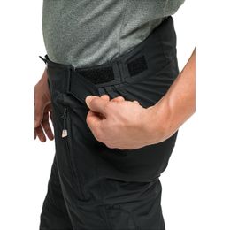 Maier Sports Herren Regenhose &raquo;Raindrop M&laquo; Herren Outdoorhose, wasserdicht winddicht, auch als &Uuml;berhose nutzbar schwarz 24, Kurzgr&ouml;&szlig;en